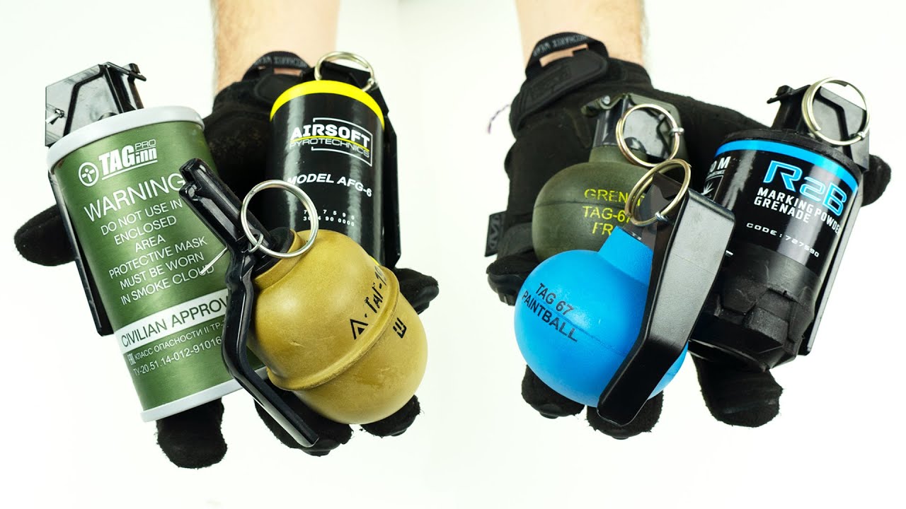 Testing Every Single TAGiNN Airsoft Grenade
