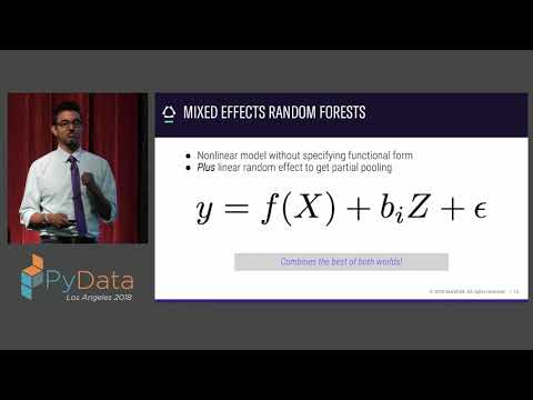 Attacking Clustered Data with a Mixed Effects Random Forests Model in Python - Sourav Dey