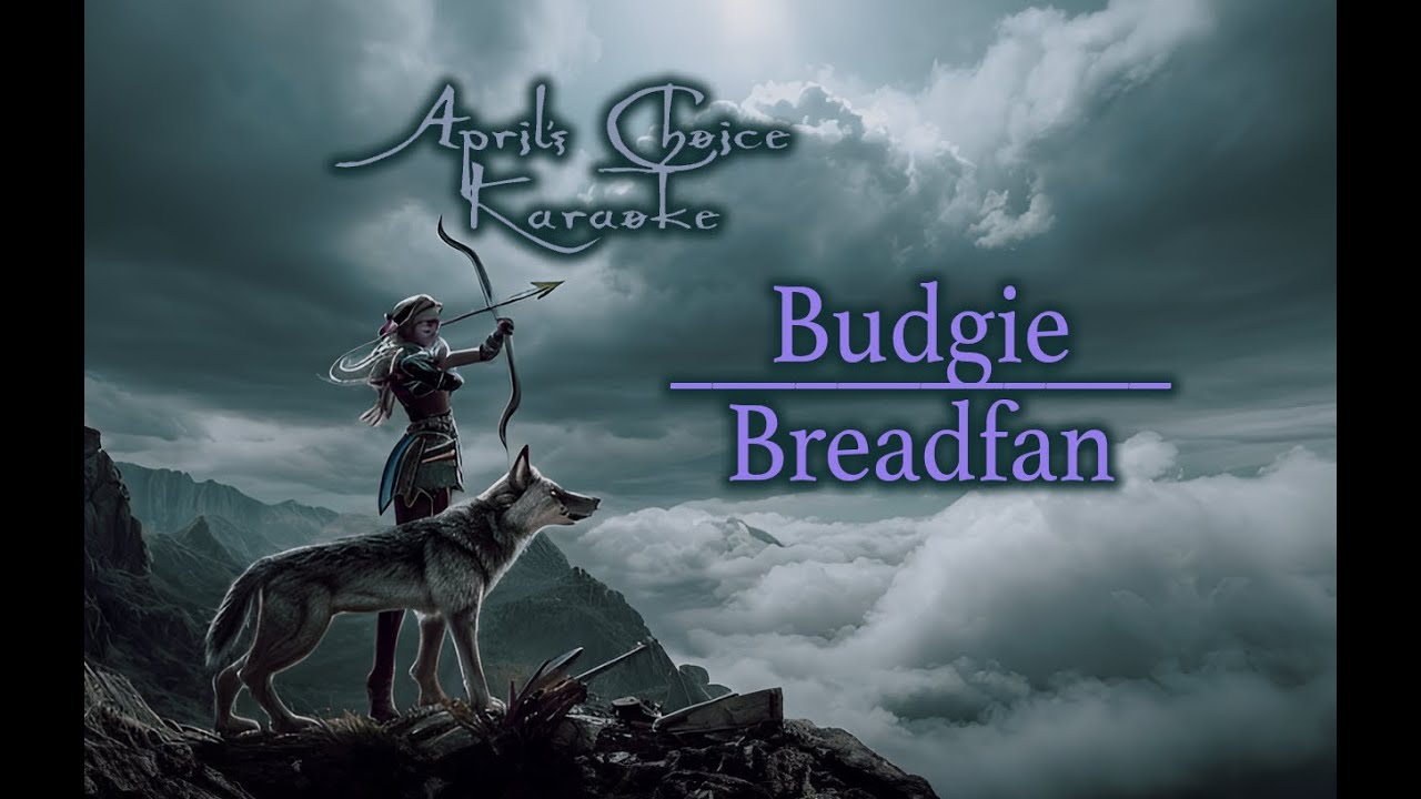 Budgie - Breadfan - Karaoke Instrumental with Lyrics - Aprils Choice Karaoke
