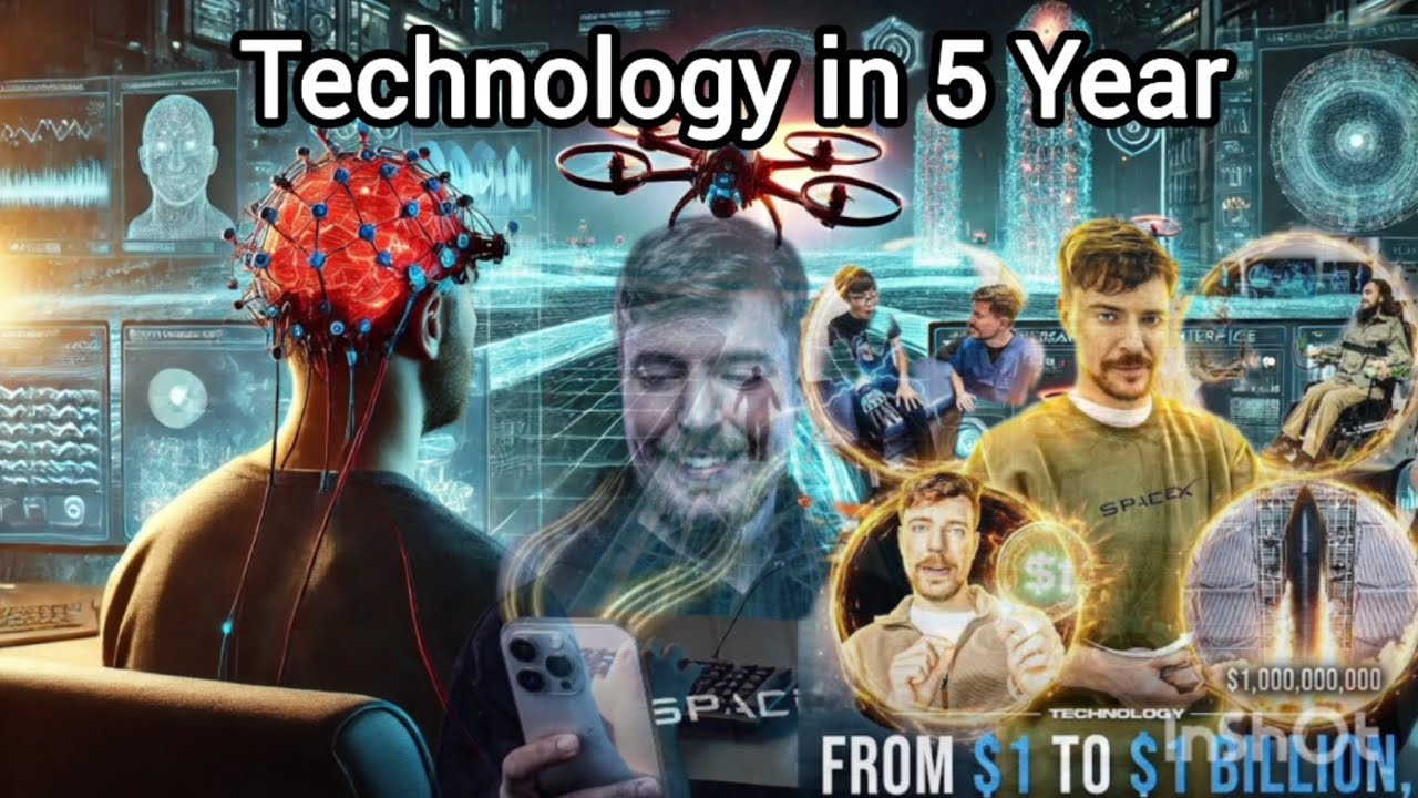 MrBeast Tests Future Tech 🤯 | Drone Delivery, Brain Chips & Robotic Hands technology|mrbeast #video 