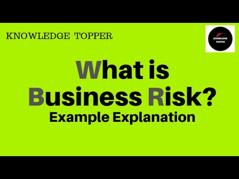 Business Risk | Business Risk Management | Business Risk Assessment | Types of Business Risk Example