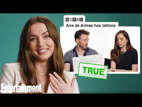 Ana de Armas Fact Checks Her Wikipedia, IMDB Trivia & More | Entertainment Weekly