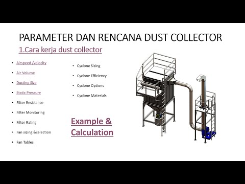 Dust Collector design and calculation – taufikcadtutor