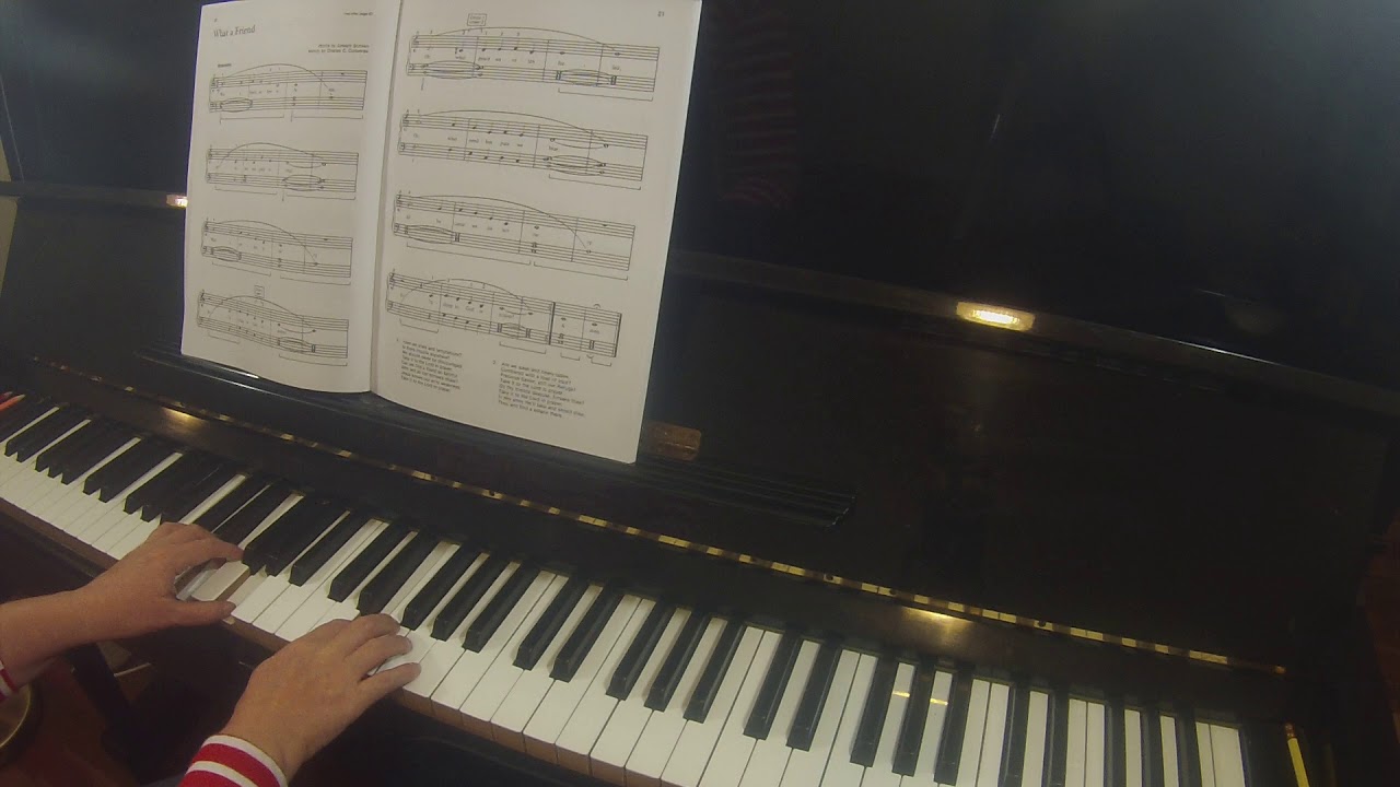 What a Friend by Charles C. Converse | Alfred's basic adult sacred piano book level 1