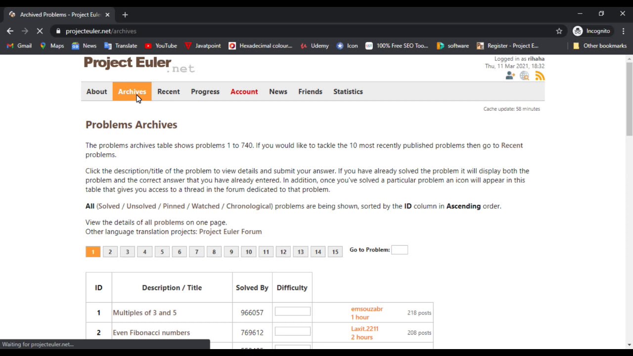 largest Prime Factor || Project Euler Problem 3 Solution in Java ||#RCoder