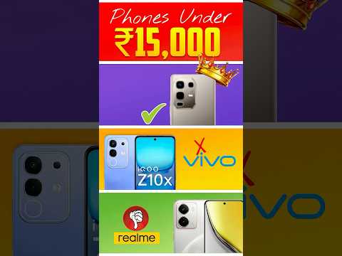 3 Best Smartphone Under 15000 | 5G Mobile Under 15k #shorts