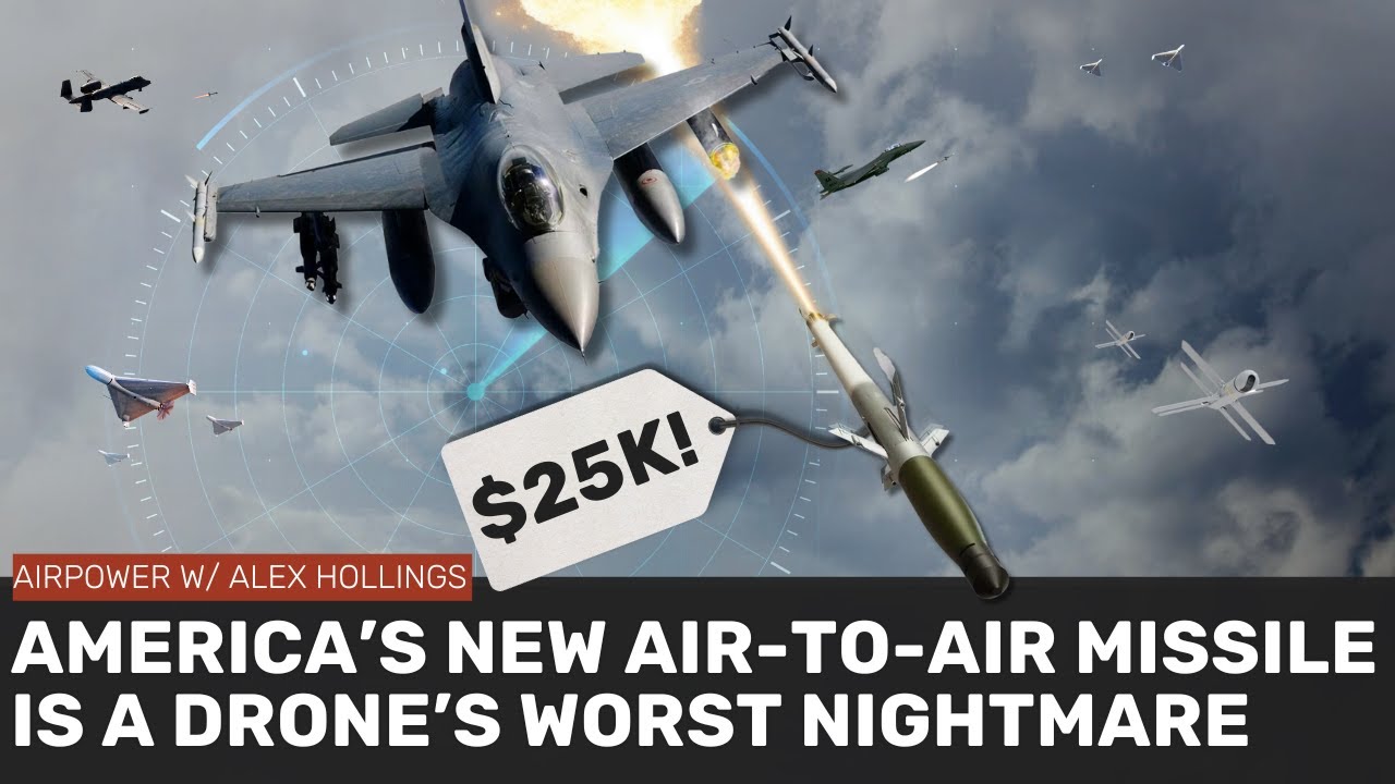 America's newest air-to-air missile is a drone's worst nightmare