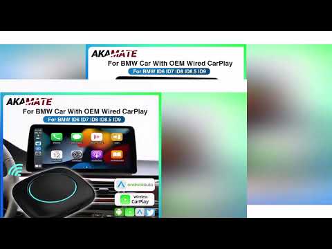 Latest Products You Must Know! Wireless CarPlay for BMW ID6 ID7 ID8 ID9 OEM Wired to Wireless An