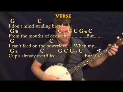 Hunger Strike (Temple of the Dog) Banjo Cover Lesson in G with Chords/Lyrics