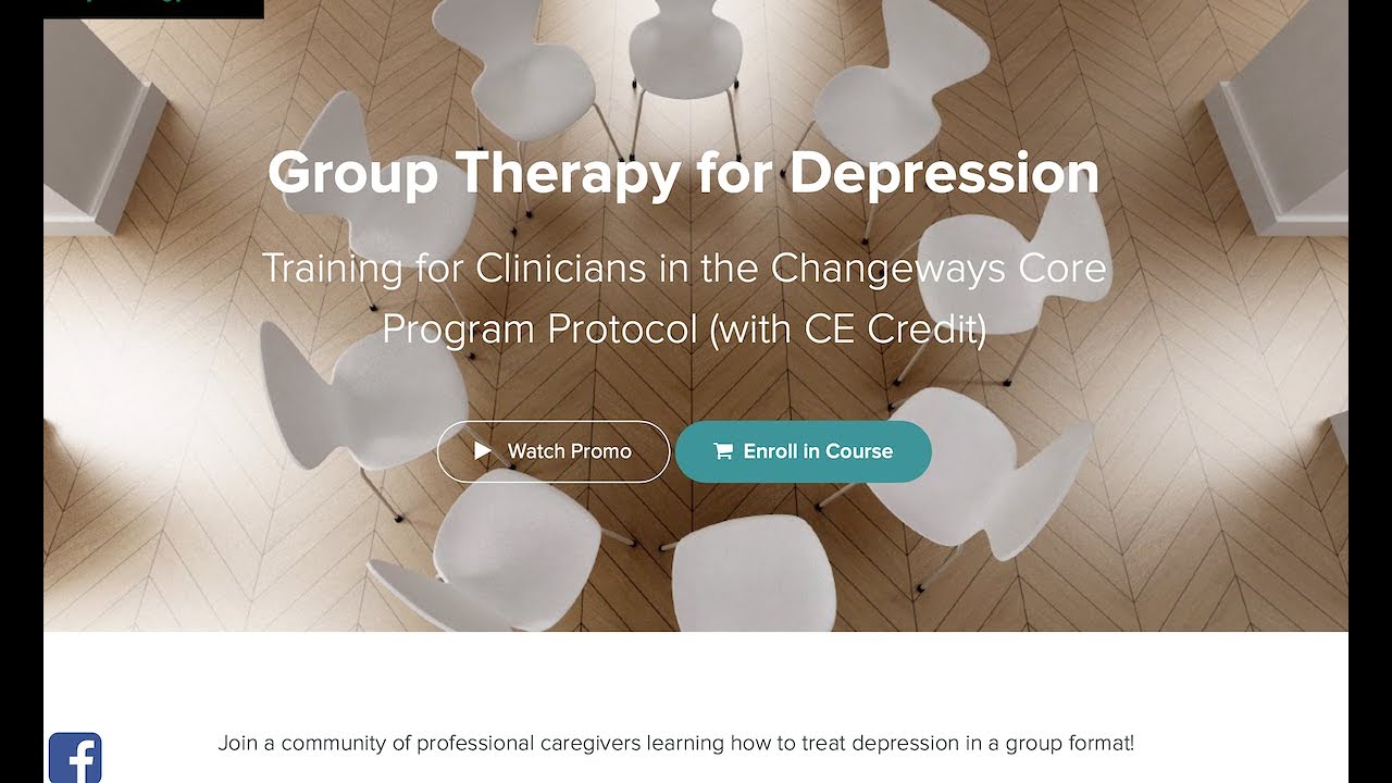 Course Preview: Cognitive Behavioral Group Therapy for Depression