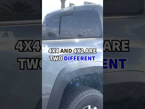 What's the difference between a 4x2 and a 4x4? truck?