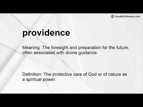providence Meaning