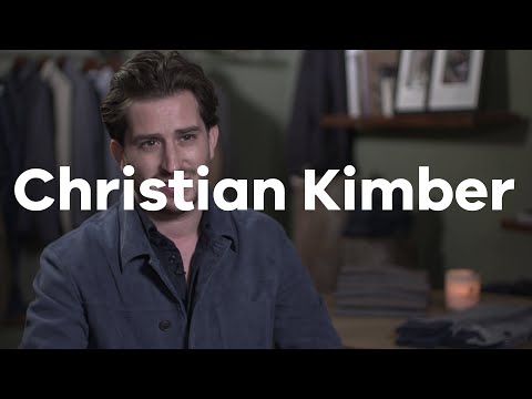 Faces of Small Business: Christian Kimber of Christian Kimber men's clothes