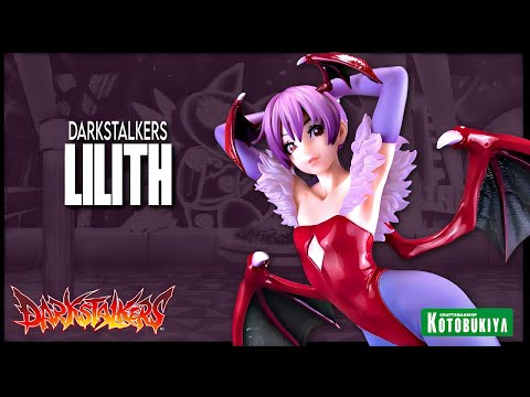 Kotobukiya Darkstalkers Lilith Bishoujo Statue @TheReviewSpot