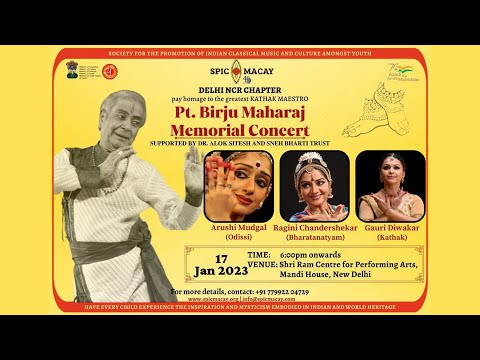 Pt. Birju Maharaj Memorial Concert | SPIC MACAY