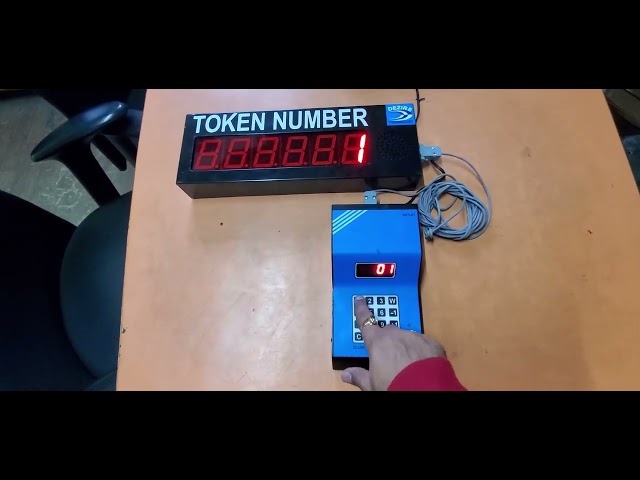 Token Display system - Led Token Display System Trader - Retailer from ...