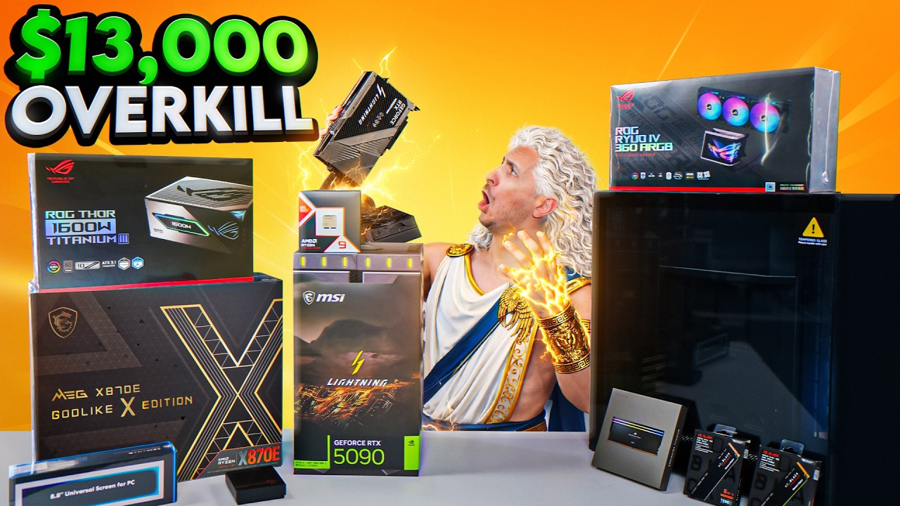 I Built my Subscriber an Overkill Gaming PC - EP13