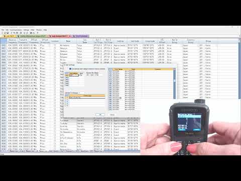 Managing the Your Callsigns list for DStar activities.