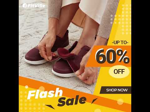 Best Diabetic Shoes for Women | FitVille EasyTop StrapEase V4 | Easy On, Ultra Wide, All-Day Comfort