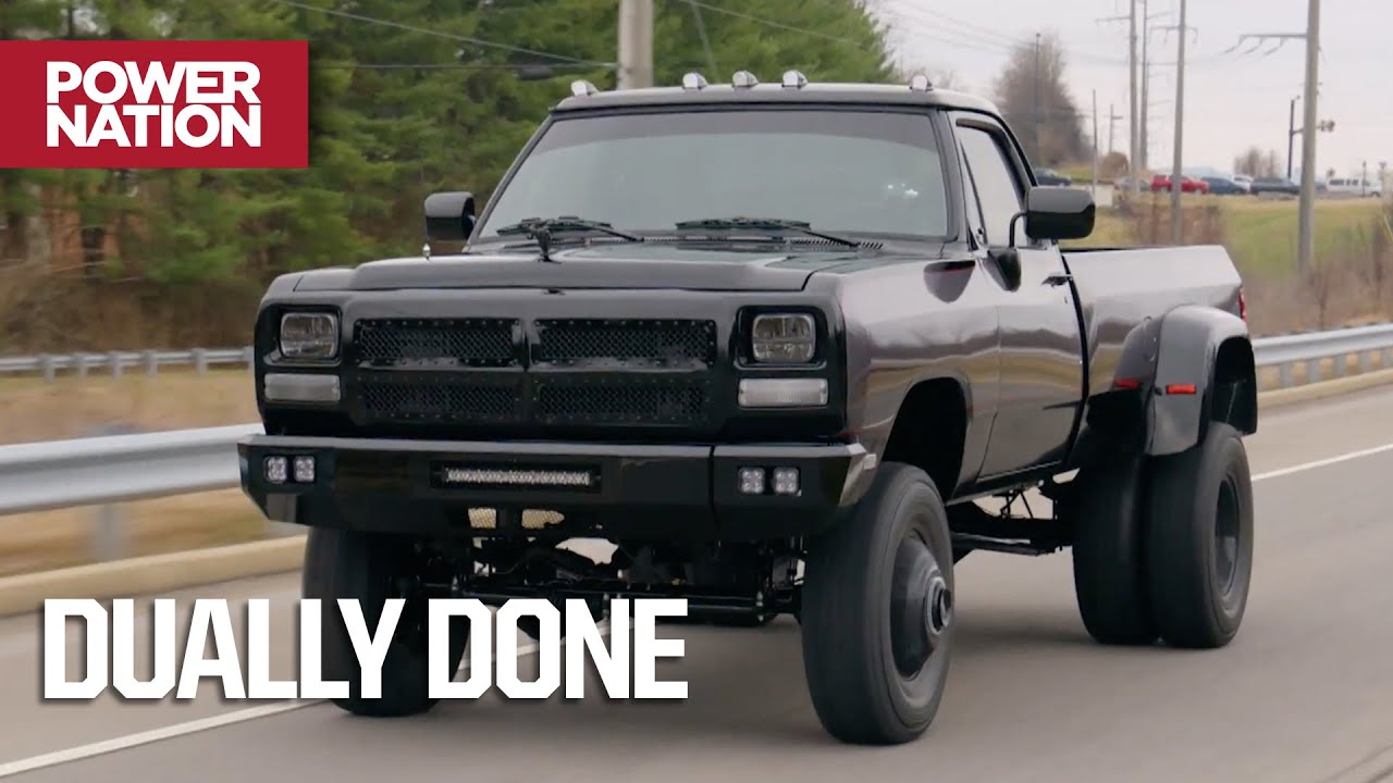 Custom Cummins Dodge Dually Reveal! - Music City Trucks S5, E1