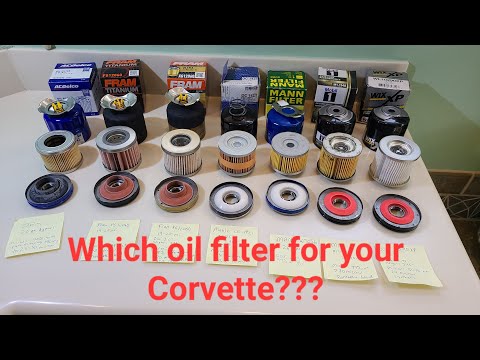 Which oil filter to use for the C7 and C8 Corvette? Why I no longer use Mobil 1 filters...