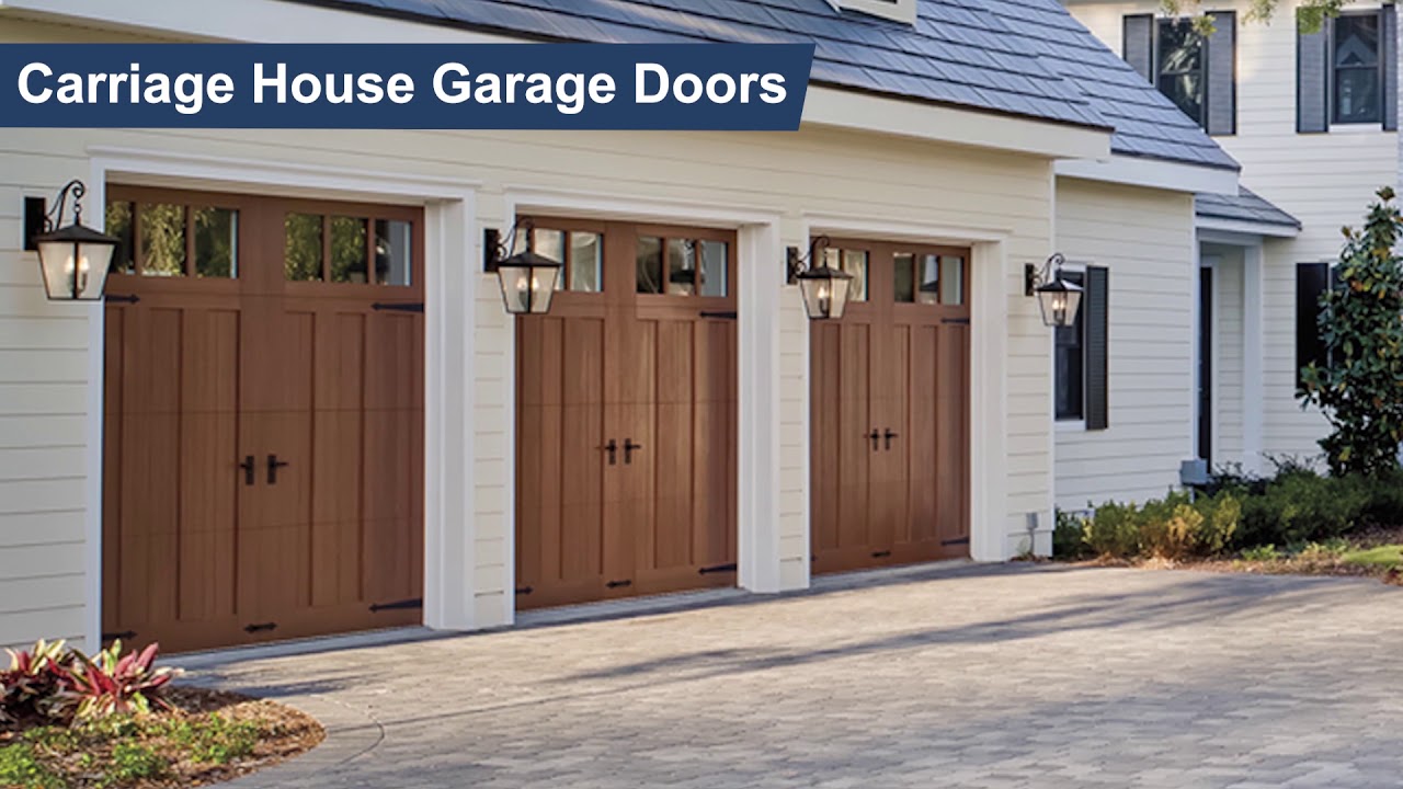 4 Popular Residential Garage Door Styles | Marvin's Garage Doors
