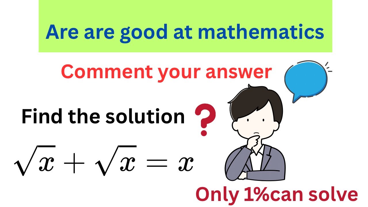 Nice Algebra Square Root Simplification Problem || Only genius get this right ✅️