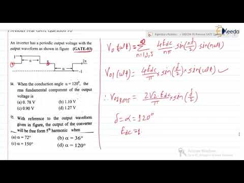 Mastering Power Electronics : GATE Previous Year Problems Solving - Question 70 Video Lecture ...