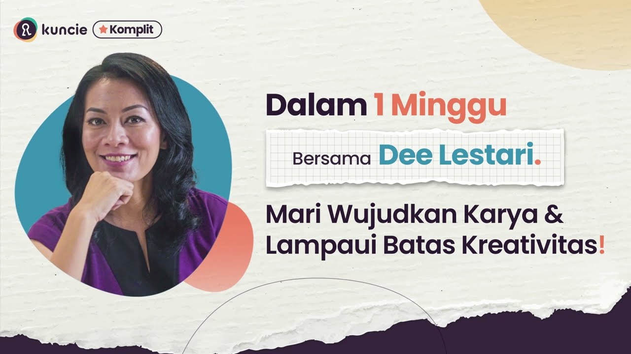 Intip Keseruan dan Materi Yang Dijabarkan Dee Lestari Pada Kelas Menulis Kaizen Writing Batch 8!