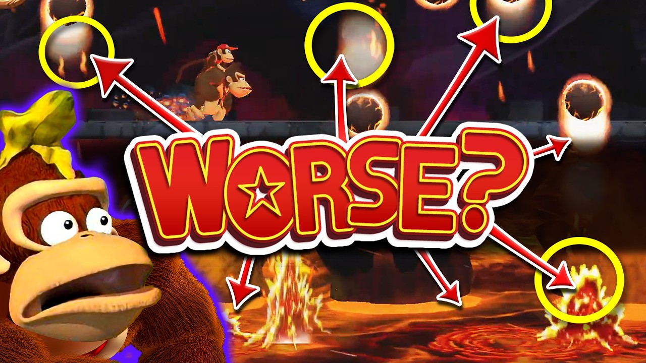 Analyzing the Visual Changes in Donkey Kong Country Returns HD | Galaxy.ai
