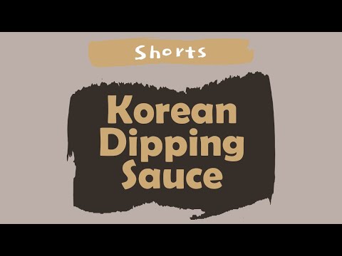 Korean Dipping Sauce #shorts