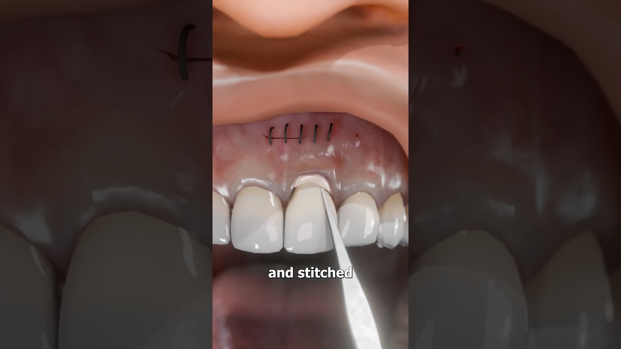 How Dead Skin Becomes New Gums 😬 Surgeon Reacts