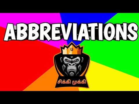 PPT 34 ABBREVIATIONS