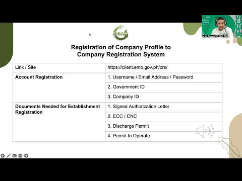 Lesson 16. ✅Overview of DENR Company Registration System by PCO