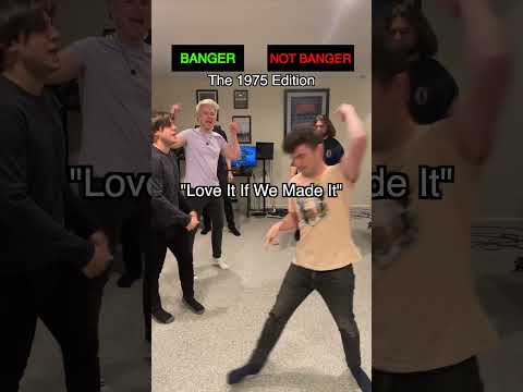Banger Not Banger - The 1975 Edition #music #alternativemusic #the1975 #mattyhealy