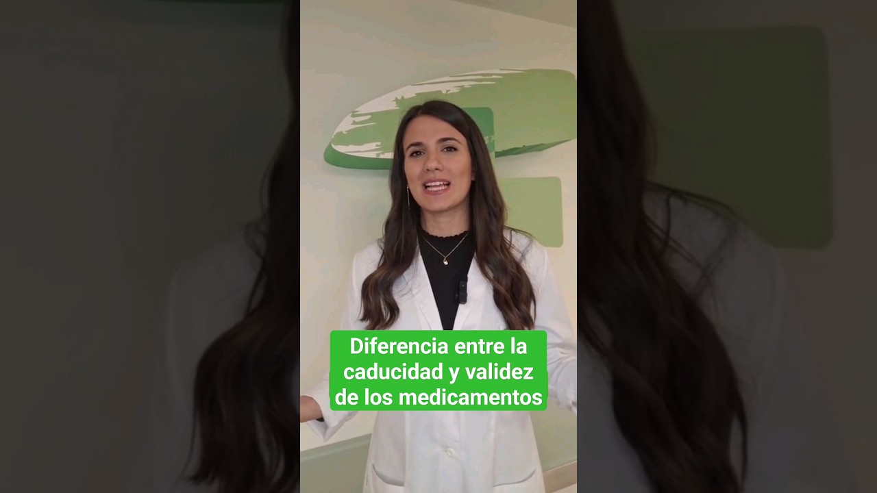 ¿Sabes la diferencia entre la caducidad y validez de los medicamentos?
