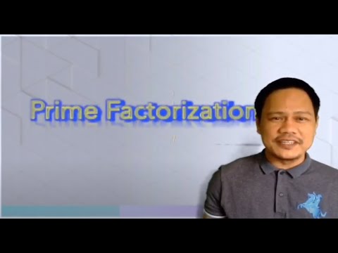 Finding Prime factors using factor tree