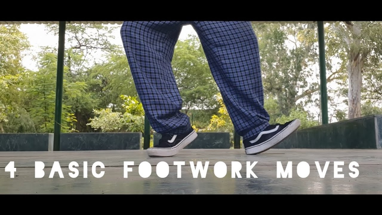 4 Basic footwork moves tutorial | in just 50 second|