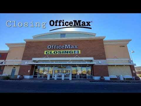 *CLOSED* Closing OfficeMax - Mesa, AZ