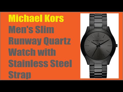 Brand watches for men 2020 | Michael Kors Men's Slim Runway Quartz Watch | Best mens watches