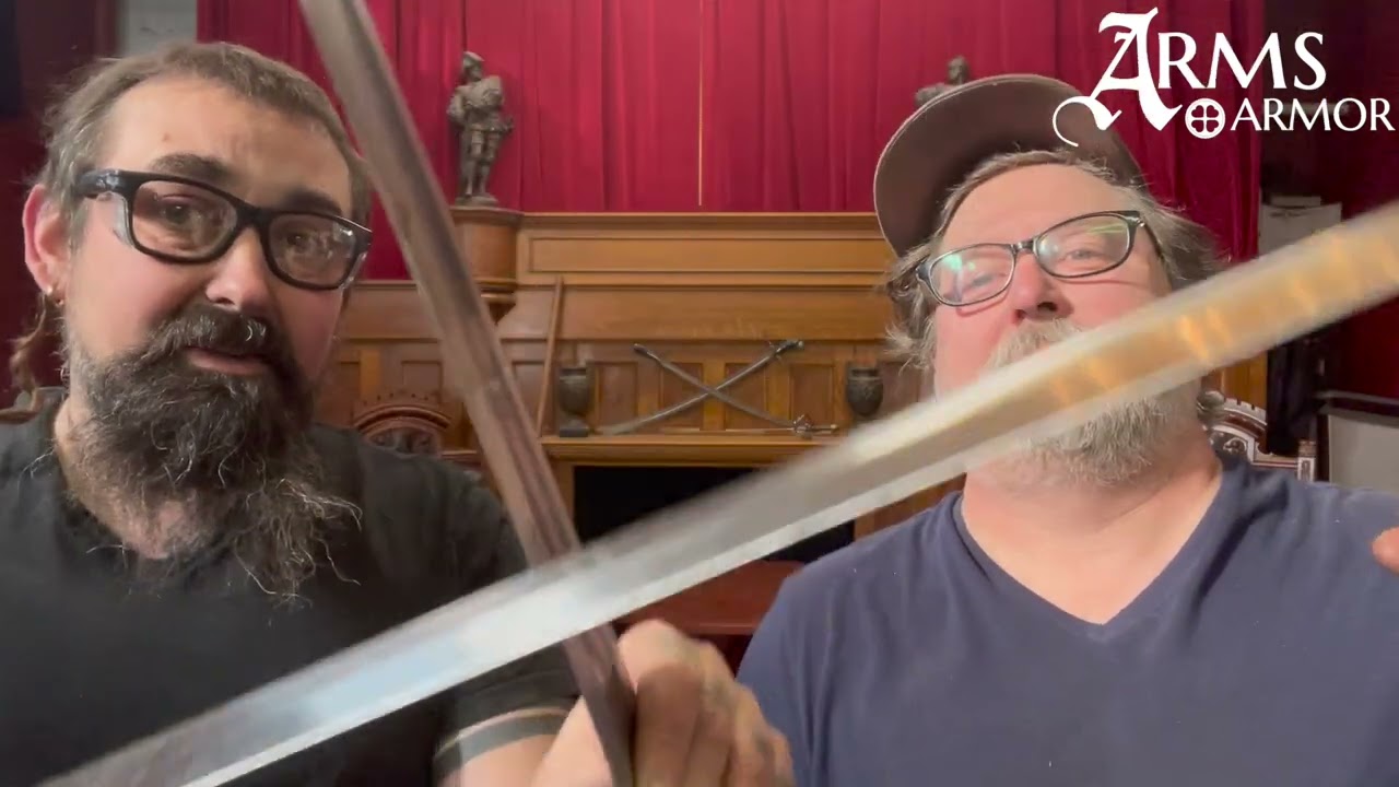 Edge on Edge Contact with Sharp Swords