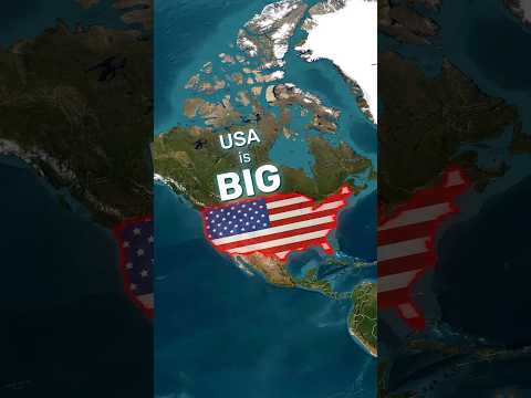 True Size of the USA! π