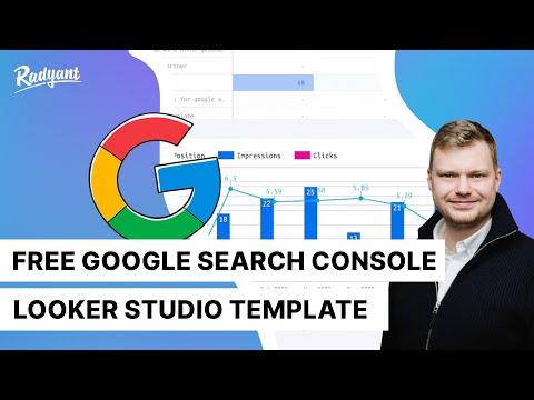 Free Template | Google Search Console Looker Studio Template | Used by 3,000+ marketers already