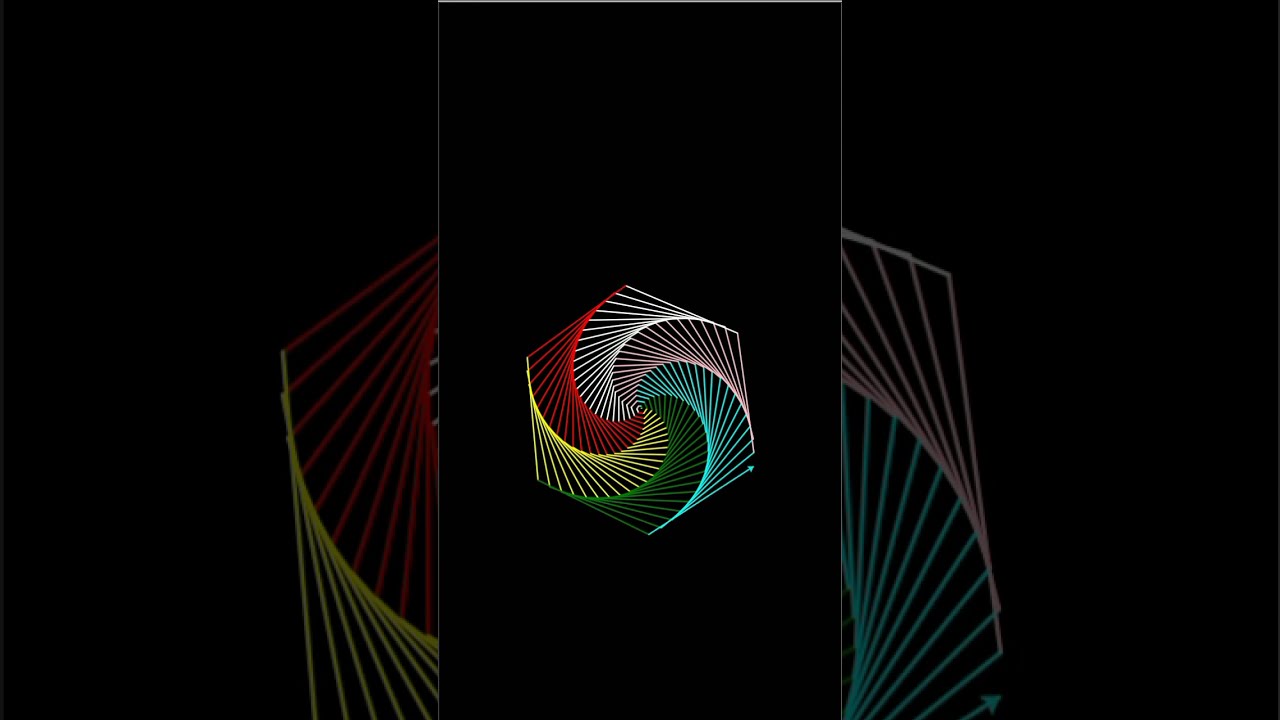 Amazing Hexagon Design using Python Turtle | Turtle_Codes