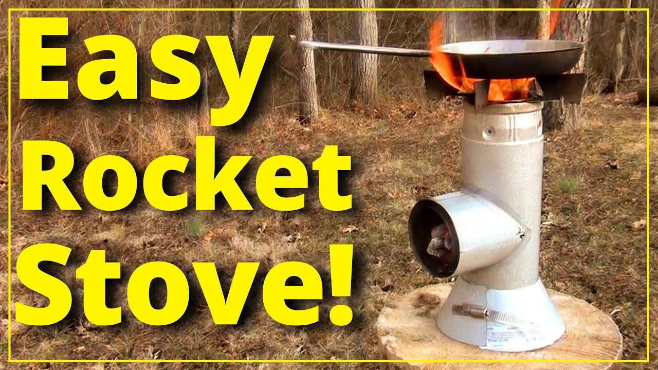 Easy DIY Rocket Stove [So Simple!]
