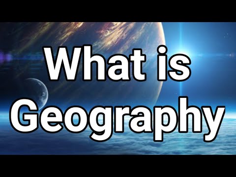 What is Geography. Urdu/ English