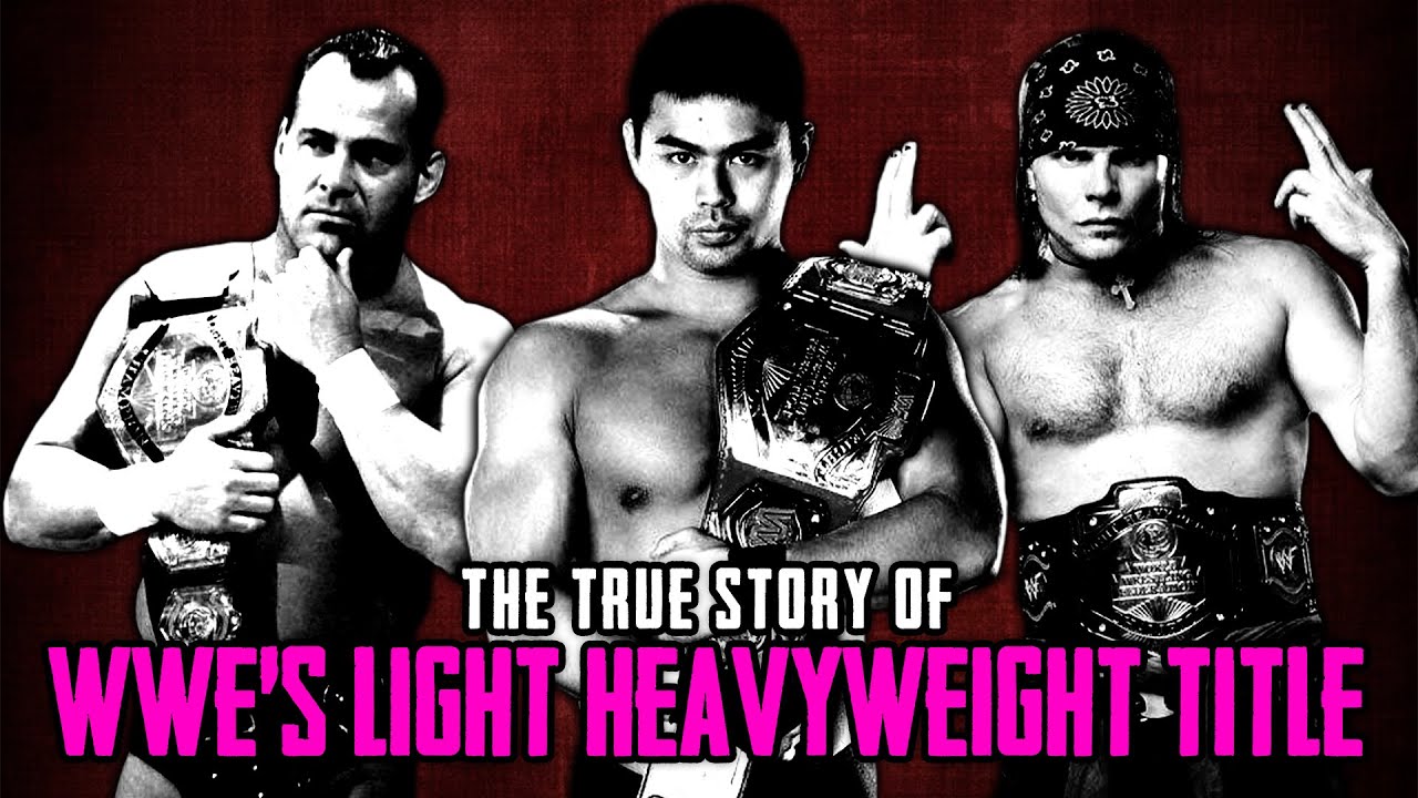 The True Story Of WWE's Light Heavyweight Championship