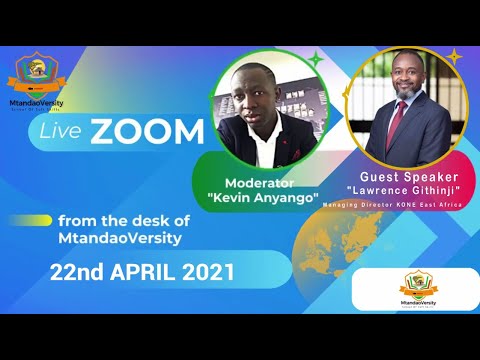 Lawrence Githinji MD KONE East Africa: How to get attention of employers
