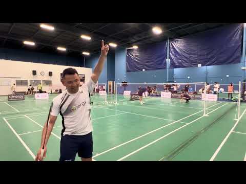2025 Bay Area Senior Open S35 MD Final G2: Hungshi Lin/Charles Gu vs Howard Bach/Sittichai Viboonsin