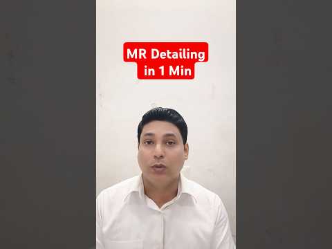 Medical Representative Detailing | MR Detailing to Doctor in 1 Minutes #medicalrepresentative #mrjob
